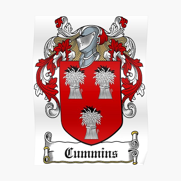 "Cummins" Poster for Sale by HaroldHeraldry | Redbubble