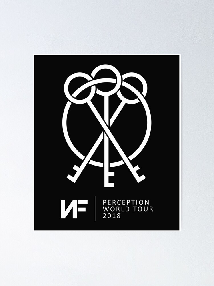 "NF PERCEPTION WORLD TOUR" Poster for Sale by KevinRonaldo | Redbubble