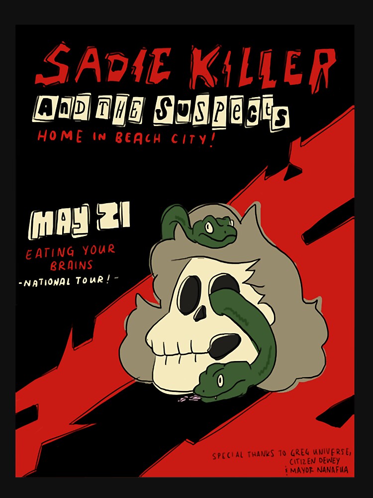 Sadie Killer And The Suspects Band Tour Poster Classic T Shirt For