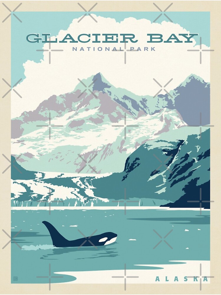 "Glacier Bay National Park" Sticker for Sale by michaeln918 | Redbubble
