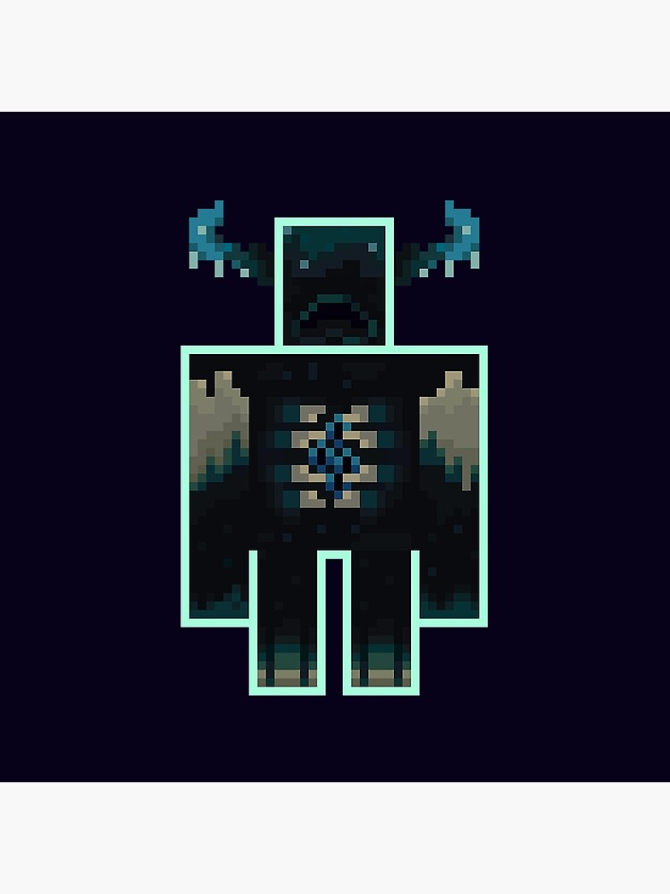 Lámina rígida for Sale con la obra «Minecraft Parte delantera del ...