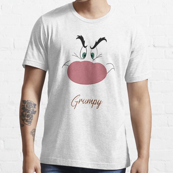"Grumpy Dwarf " T-shirt by ShutterStudios | Redbubble | 7 dwarfs t ...