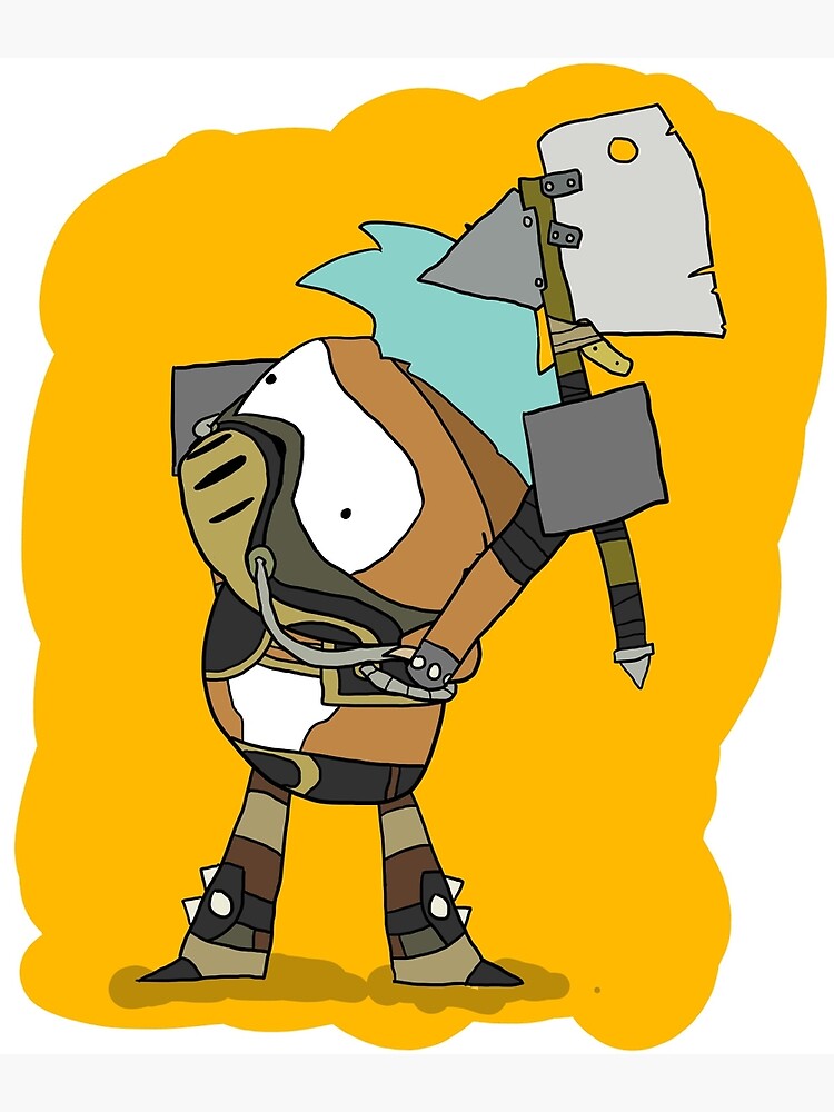 "Brawlhalla - Barraza" Framed Art Print for Sale by Clunse | Redbubble