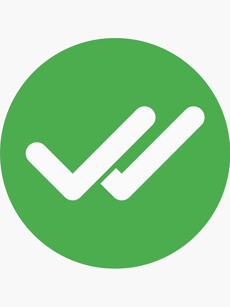 "Whatsapp Double Click" Sticker for Sale by burakgulnar | Redbubble