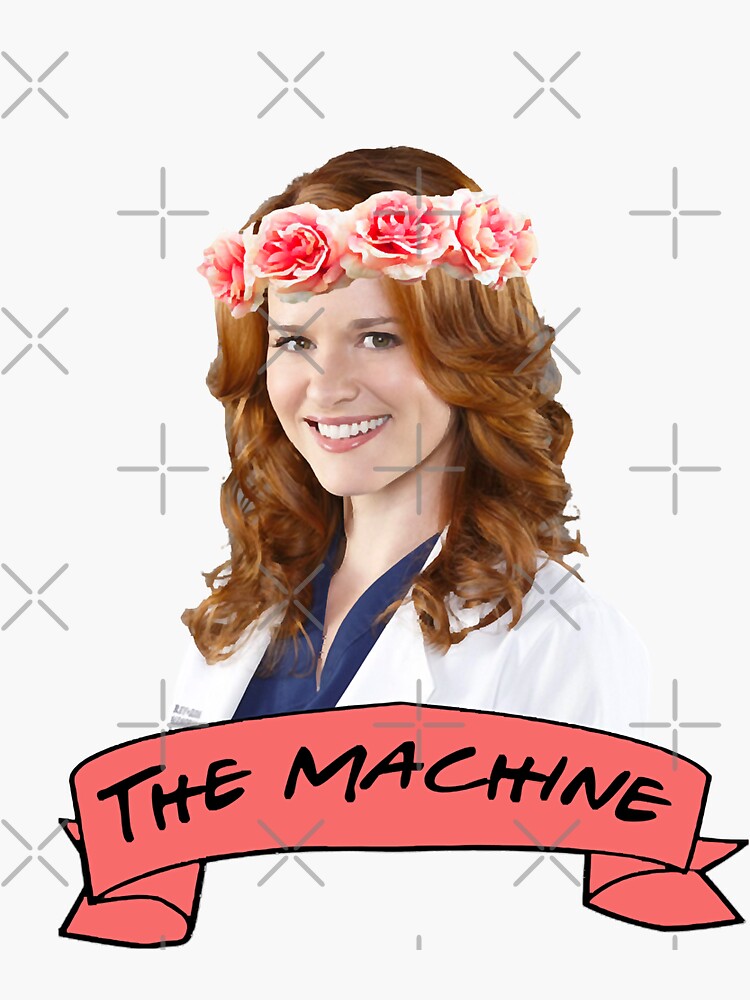 "Addison Montgomery Forbes Doctors Ear Piece The Machine Retro" Sticker ...