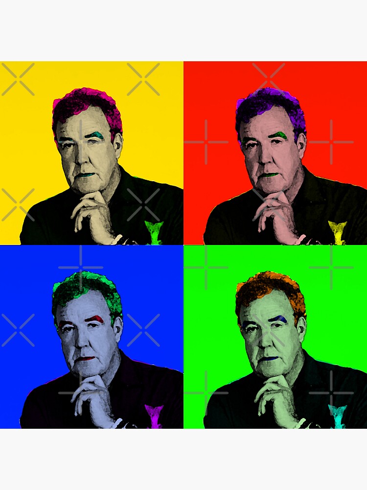 "Jeremy Clarkson Iconic" Sticker for Sale by svaiga | Redbubble