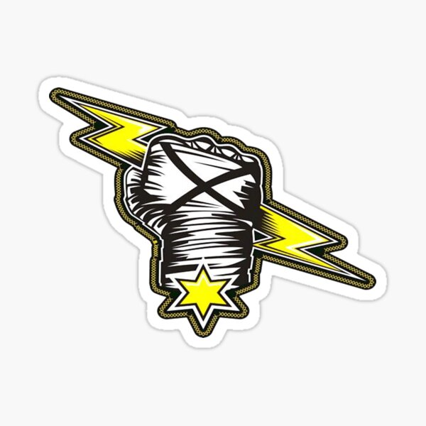 "cm punk aew " Sticker for Sale by dijixstor | Redbubble