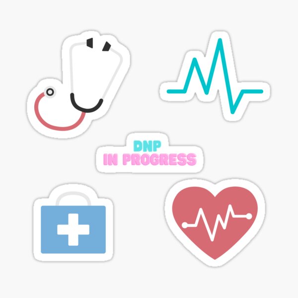 "DNP IN PROGRESS" Sticker for Sale by Rabrouba20 | Redbubble