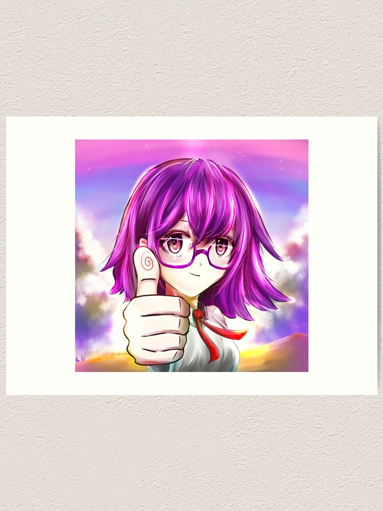 "Good job anime girl (colored)" Art Print for Sale by PixelPen | Redbubble