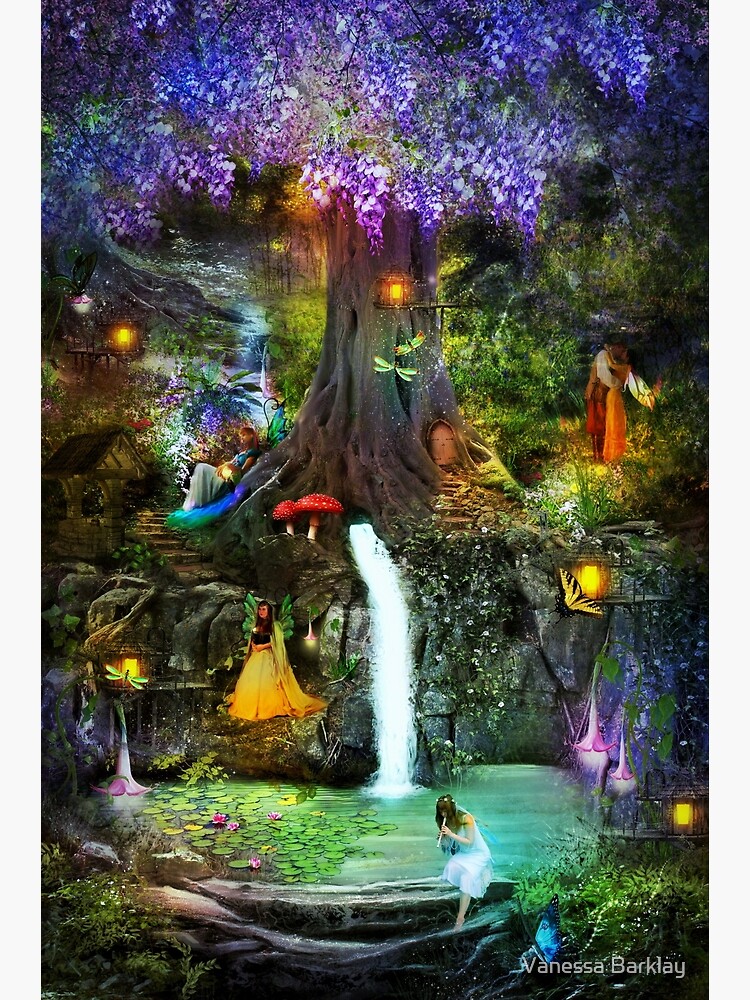 "Fairy Bower" Poster by ravenmadd | Redbubble