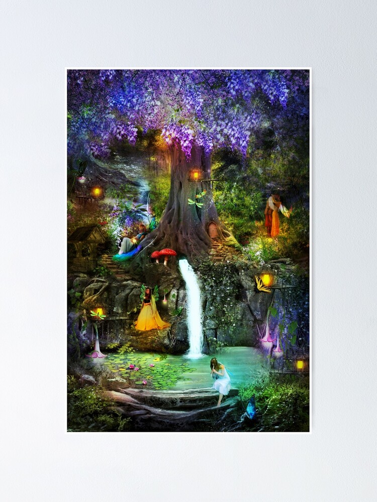 "Fairy Bower" Poster by ravenmadd | Redbubble