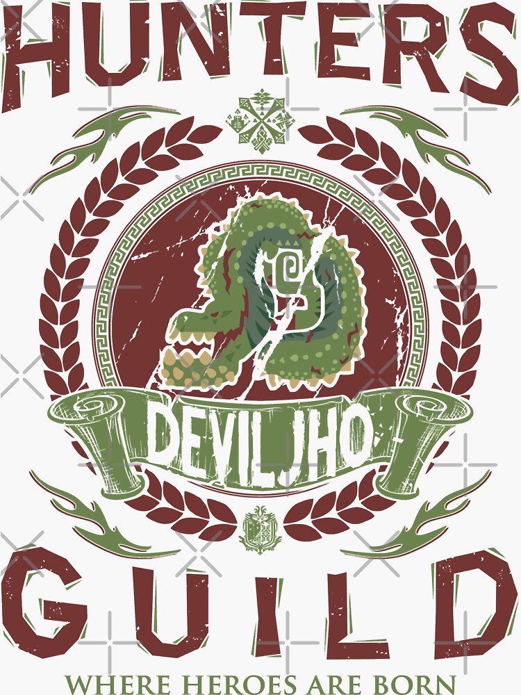 "DEVILJHO logo" Sticker for Sale by WestbrookCruz | Redbubble