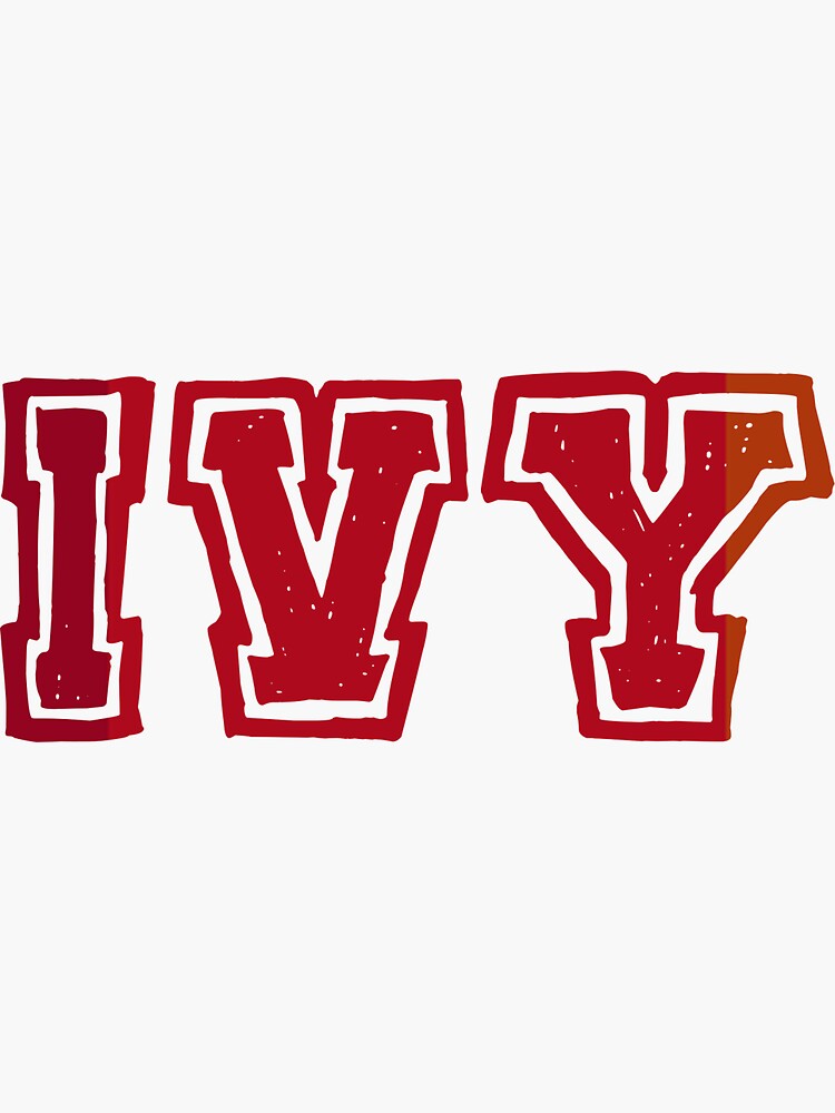 "IVY" Sticker for Sale by ruviogevio | Redbubble