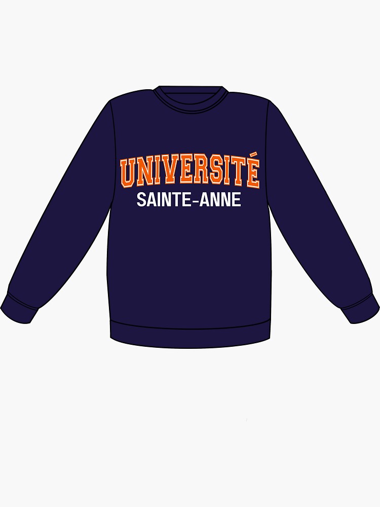 "Université Sainte-Anne Sweater Sticker" Sticker for Sale by s3lkieshop ...