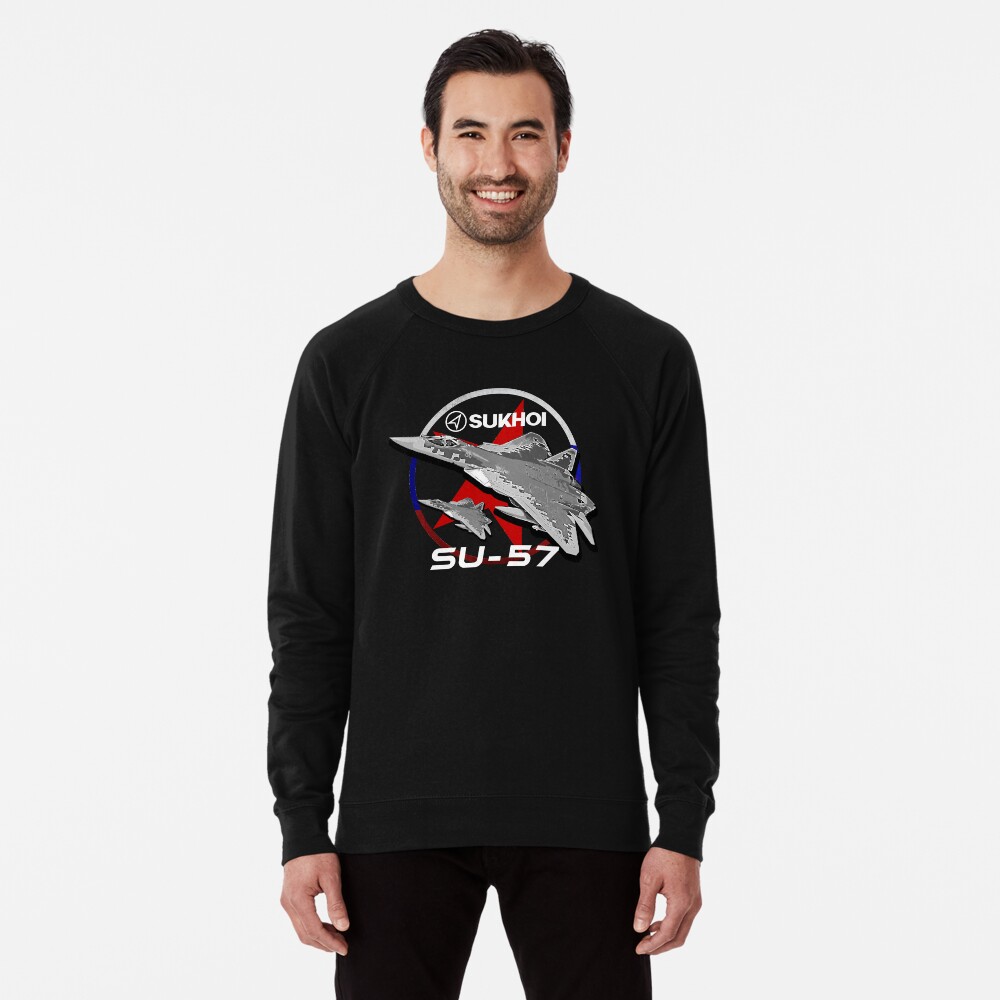 "Sukhoi SU-57 Russian fighterjet" Sticker for Sale by Aerolovers ...