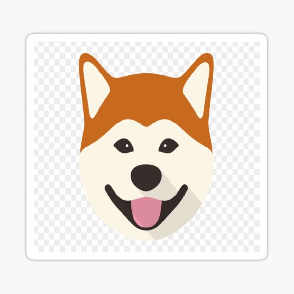 "shib" Sticker for Sale by brunojesus | Redbubble
