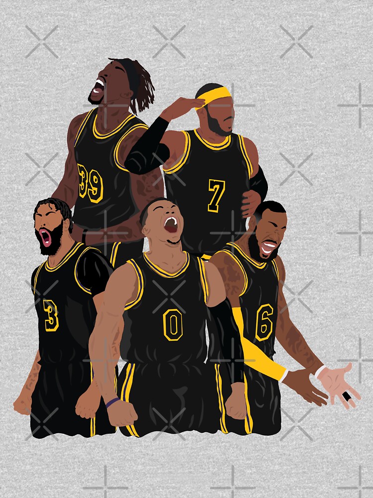 "Dream Team Lakers Basketball - Big5 Lakers Team" T-shirt for Sale by ...