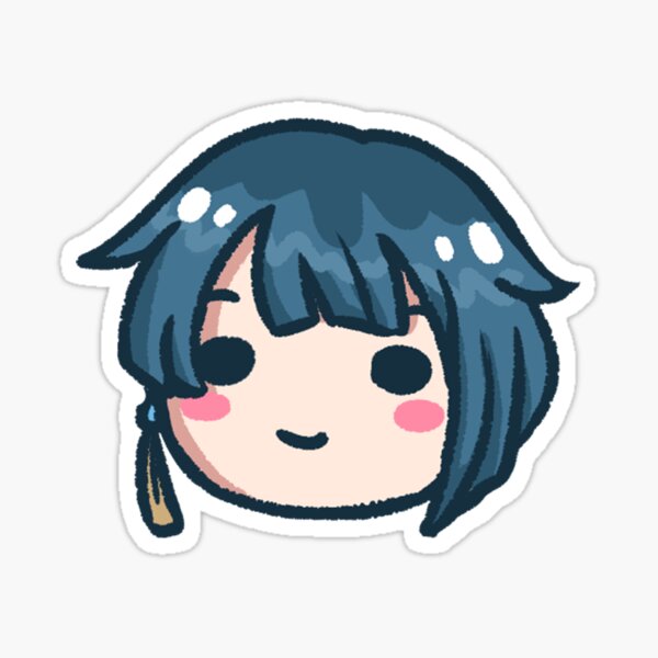 "Genshin Impact Xingqiu " Sticker for Sale by senichinya | Redbubble