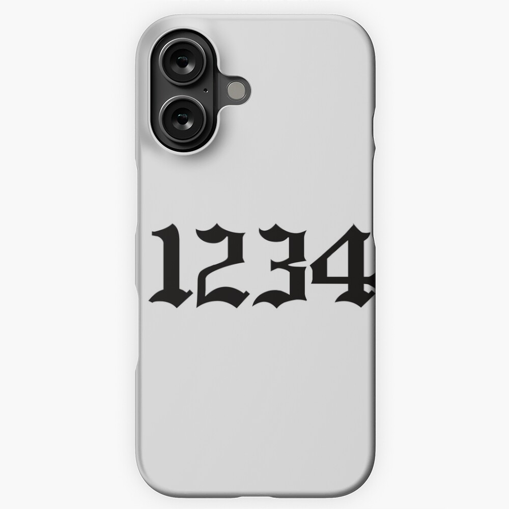 "1234 Angel Number " Sticker for Sale by revabagde | Redbubble