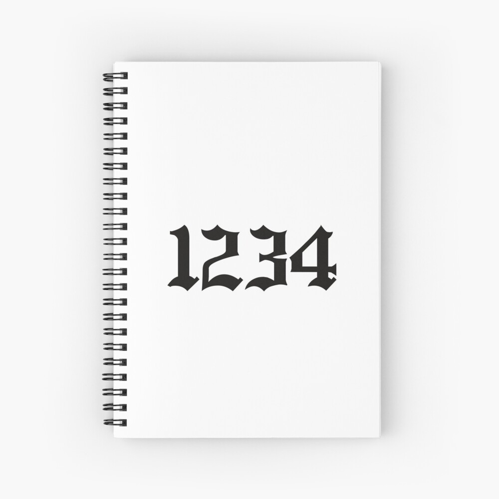 "1234 Angel Number " Sticker for Sale by revabagde | Redbubble