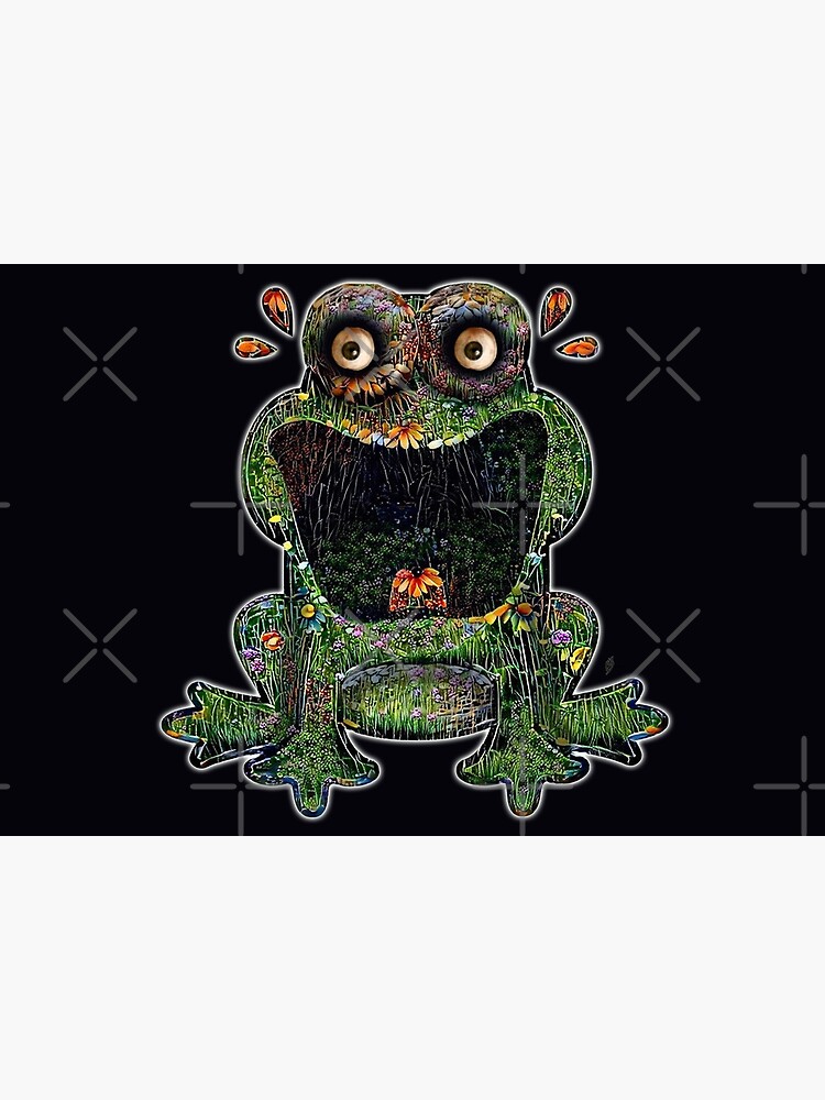 "Cottage Core Aesthetic | Surreal Cottagecore Frog | Creepy Cottage ...