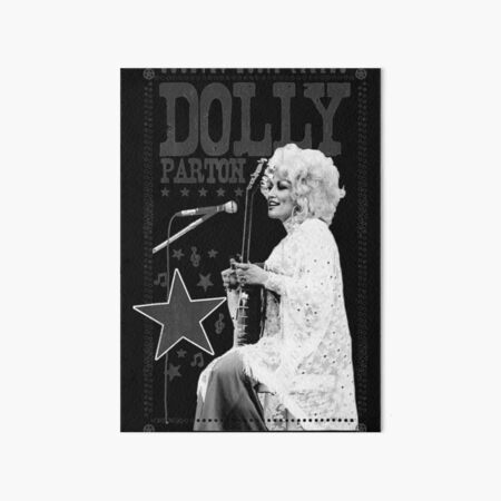 "Dolly Parton" Art Board Print for Sale by ariyahKaid | Redbubble