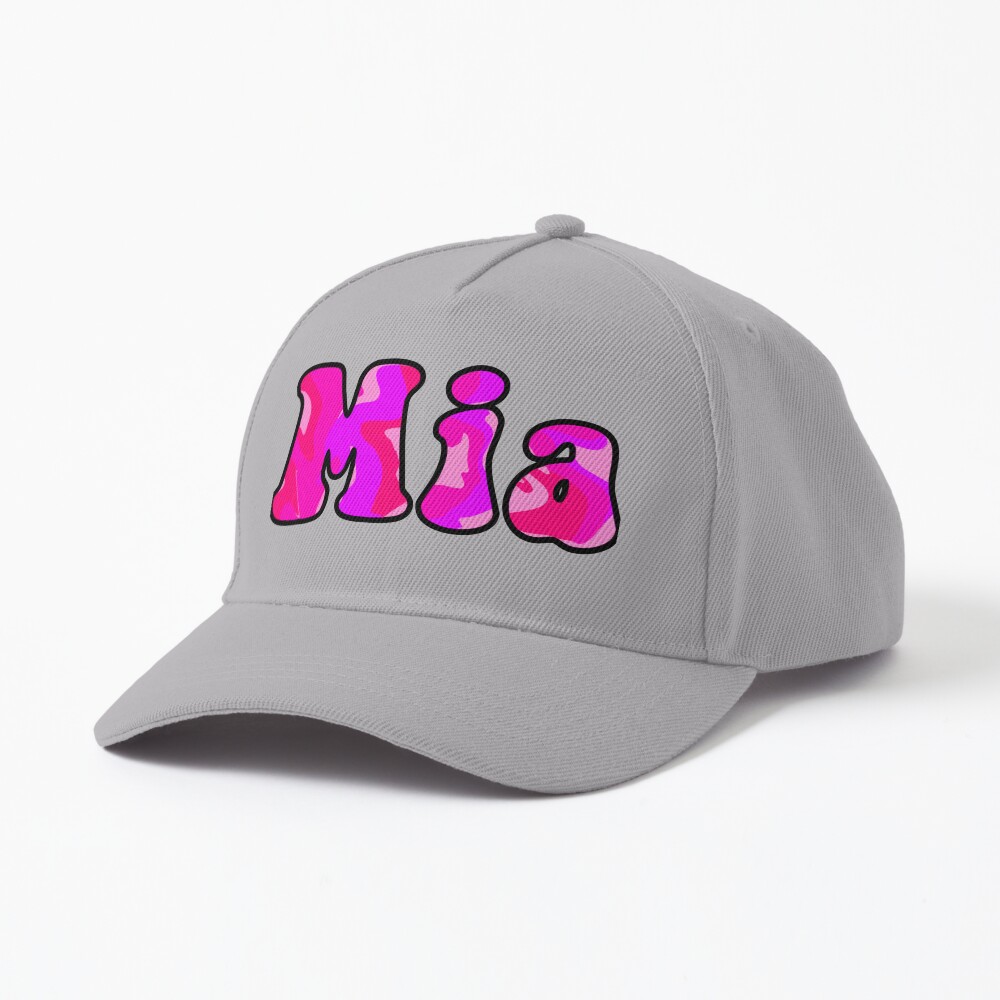 "Mia name" Sticker for Sale by tropicalhen133 | Redbubble