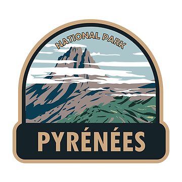 Sticker for Sale mit "Nationalpark Pyrenäen Frankreich" von ...