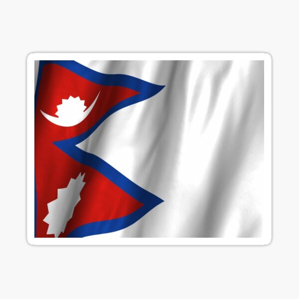 "Nepal Flag" Sticker for Sale by MrCsStores | Redbubble