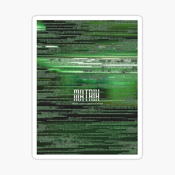 "MATRIX IN MOTION | MATRIX Collection Vol. 1 Piece. 2 | Photography ...