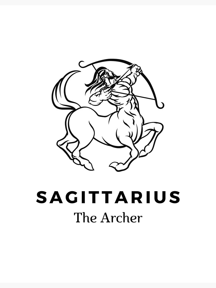"Sagittarius The Archer. Star Sign, Zodiac Symbol." Photographic Print ...