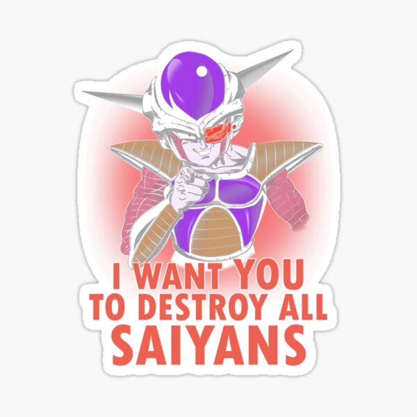 "Uncle Frieza" Sticker for Sale by AimeeWheeler | Redbubble