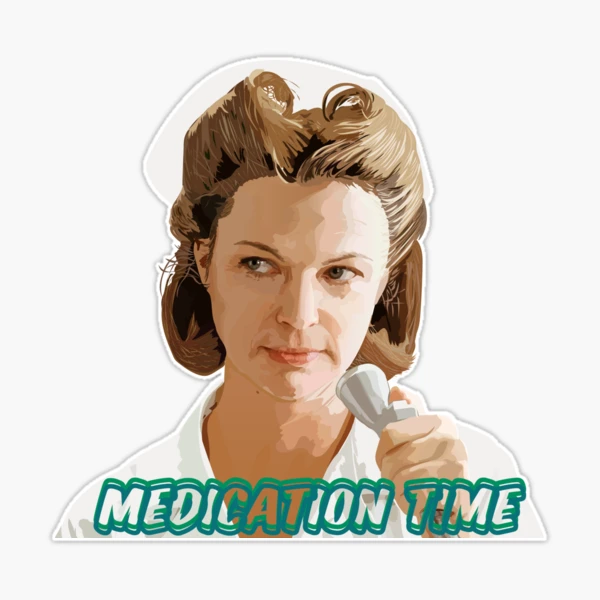 Nurse Ratched Art Prints Redbubble Nurse Ratched Wall Art For Sale