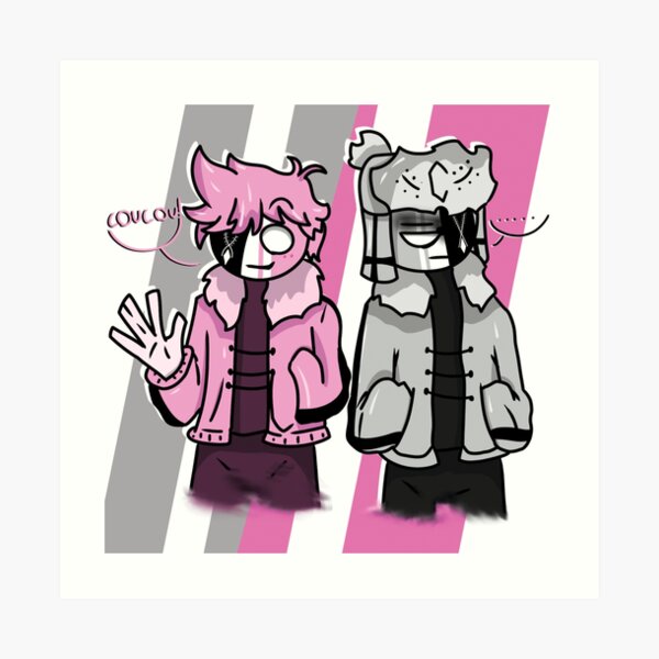 "fnf cool ruv graffiti art" Art Print for Sale by Ruvolchik | Redbubble