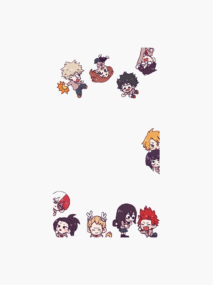 "my hero academia sticker pack" Sticker for Sale by nyta2004 | Redbubble