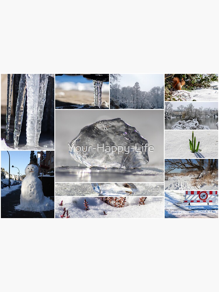 "Ice-cold design with a crystal-clear look" Sticker for Sale by Your ...