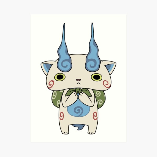 "Yo - Kai Watch - Komasan #099" Art Print by PrincessCatanna | Redbubble