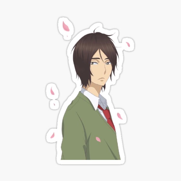 "Kiss Him, Not Me" Sticker by HayakuShop | Redbubble