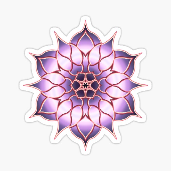 "Black Lotus" Sticker by Eleisea | Redbubble