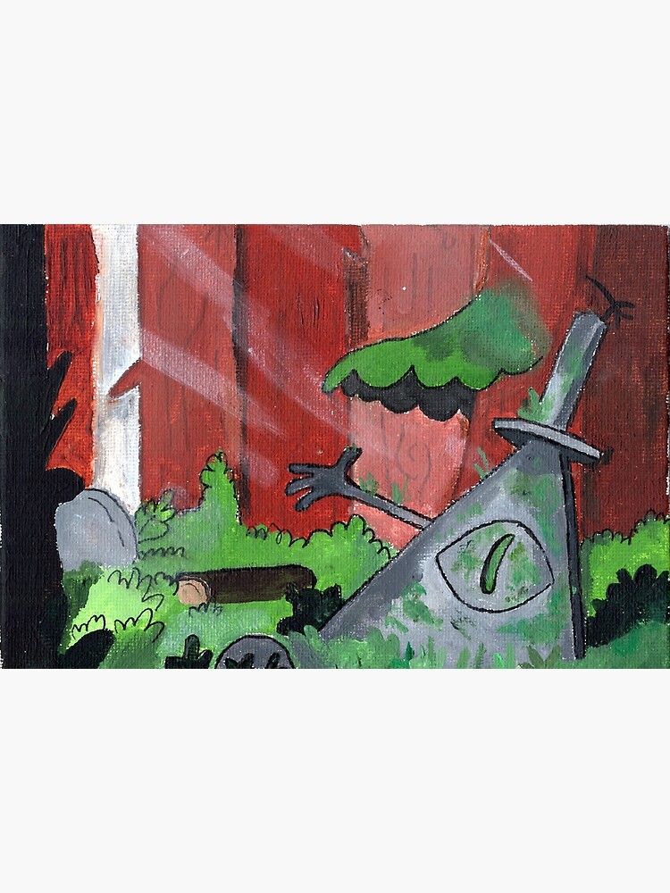 Gravity Falls Bill Cipher Statue Premium Matte Vertical Poster sold by ...