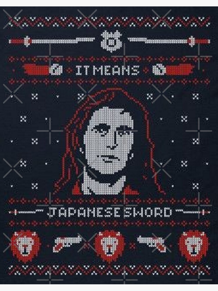 "Samurai Cop Terrible Art" Sticker for Sale by BicepsOfHegel | Redbubble