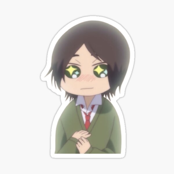 "Kiss Him, Not Me" Sticker for Sale by HayakuShop | Redbubble