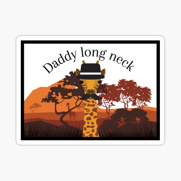 "George aka Daddy long neck" Sticker for Sale by LGSRdesign | Redbubble