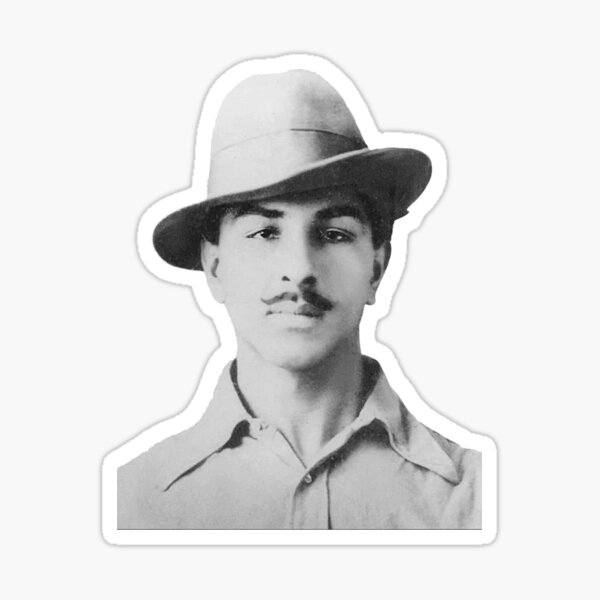 "indian freedom fighter" Sticker for Sale by Mariocii | Redbubble