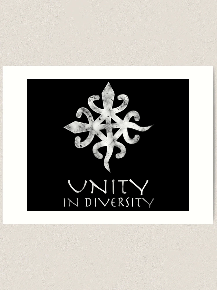 Unity In Diversity African Symbol