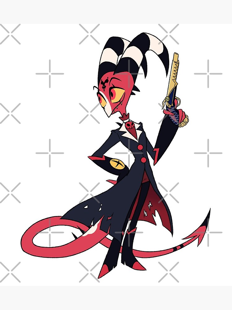 "Blitzø Helluva Boss (flat color ver.)" Art Print for Sale by ...