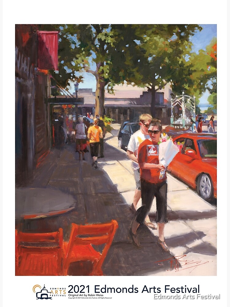 "2021 Edmonds Arts Festival Poster" Art Print for Sale by EAFF | Redbubble