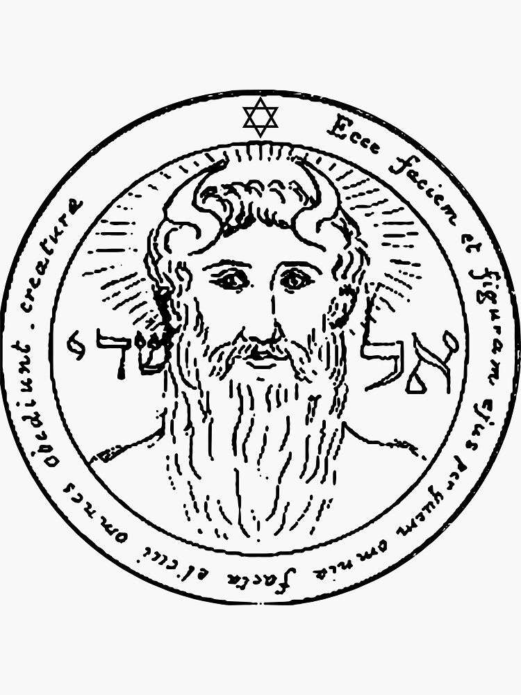 "1st First Pentacle of the Sun" Sticker for Sale by signsandsymbols ...