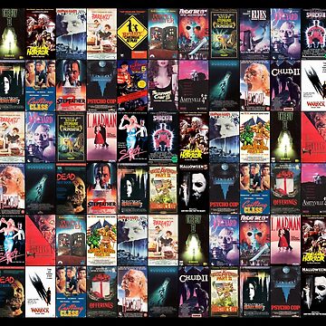 "RETRO HORROR VHS ARTWORK - 1989" Poster for Sale by FlapJackLarry ...