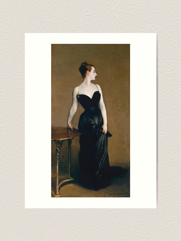 "Madame X, painting by John Singer Sargent. " Art Print for Sale by ...